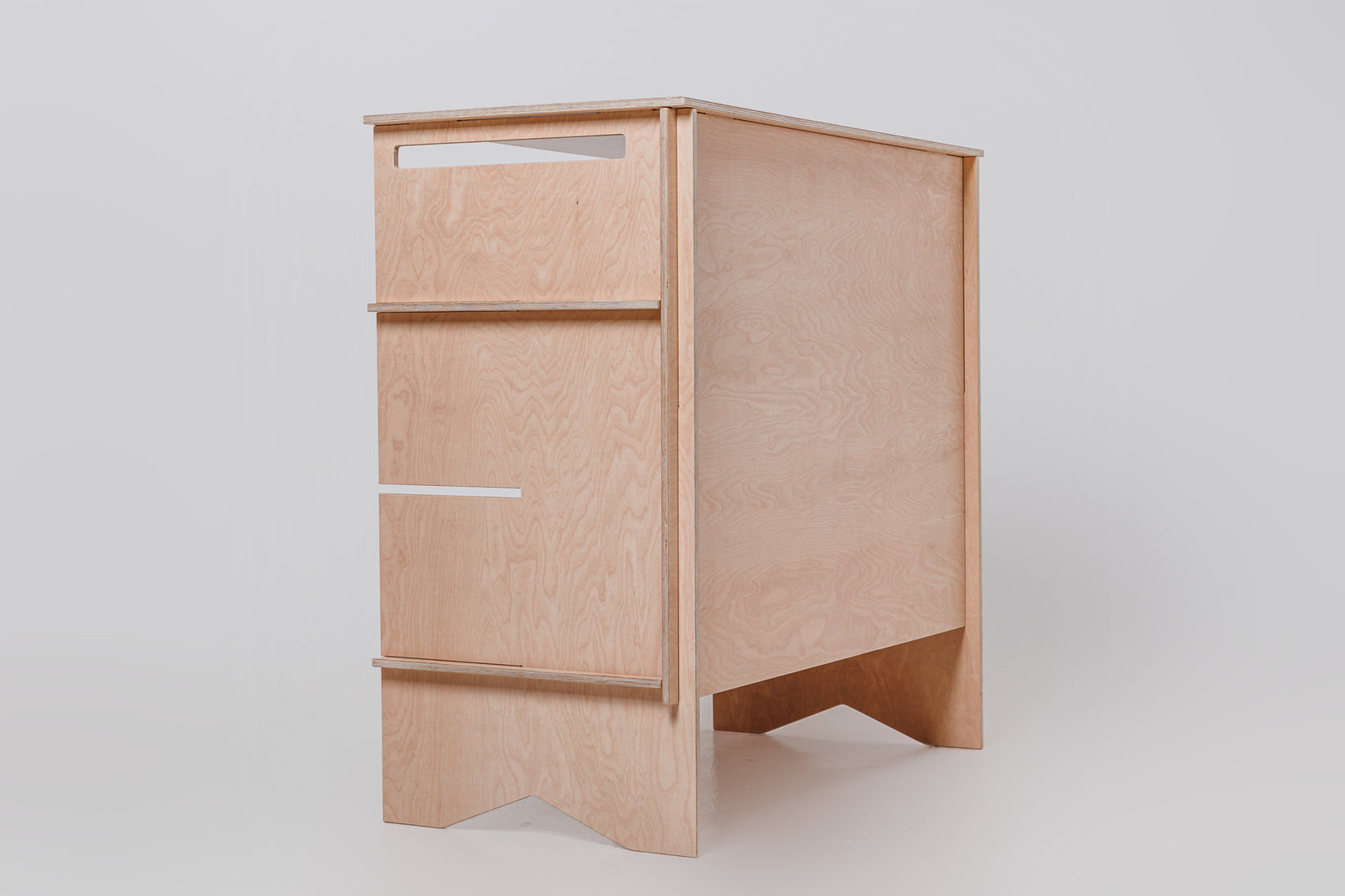 Portable Counter Display Natural 2 shelves – Cartssify