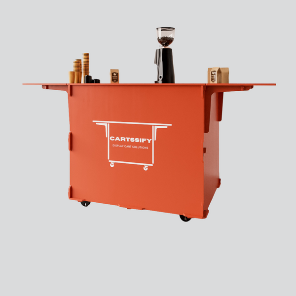 Effortless Mobility with Our Customizable Mobile Display Cart – Cartssify