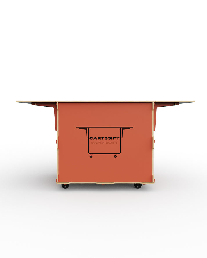 Effortless Mobility with Our Customizable Mobile Display Cart – Cartssify